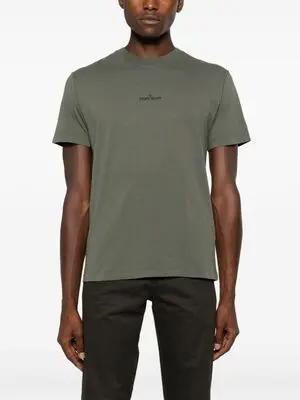 Stone Island Compass-motif Cotton T-shirt