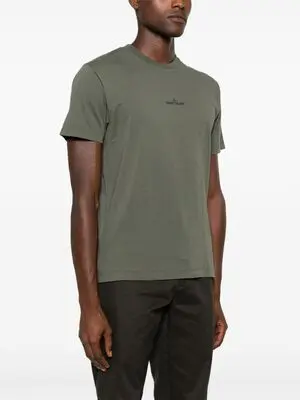 Stone Island Compass-motif Cotton T-shirt