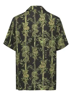 MAHARISHI Dragon Bamboo Shirt - Black