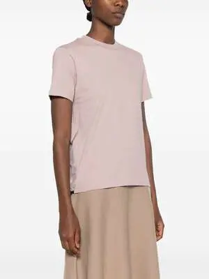 Moncler Logo-appliqué T-shirt - Pink