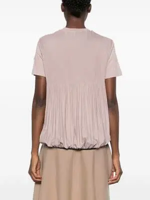 Moncler Logo-appliqué T-shirt - Pink