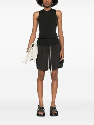 Rick Owens Porterville Ribbed Tank Top - Green