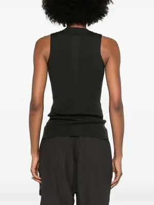 Rick Owens Porterville Ribbed Tank Top - Green