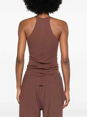 Rick Owens Fine-ribbed Tank Top - Red