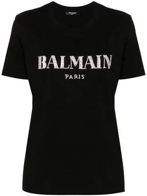 Balmain Embellished T-shirts For Women