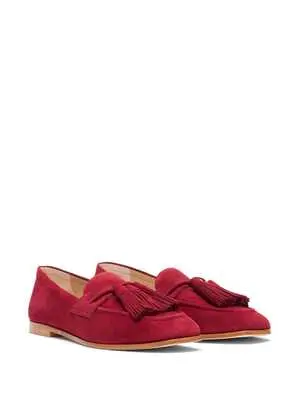STUART WEITZMAN Lindi Loafers - Red