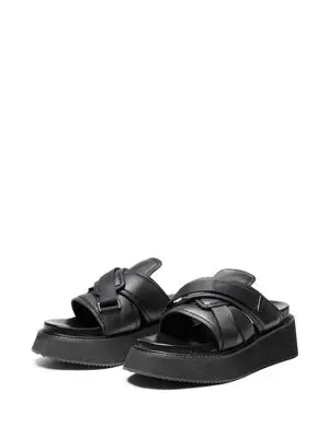 JULIUS Tape Leather Sandals