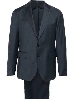 Tagliatore Montecarlo Single-breasted Suit - Blue