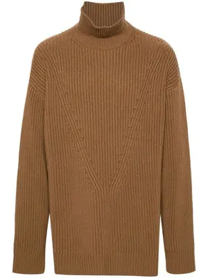 JIL SANDER Roll-neck Wool Jumper