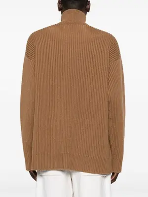 JIL SANDER Roll-neck Wool Jumper