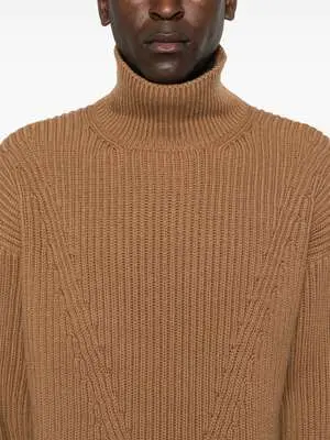 JIL SANDER Roll-neck Wool Jumper