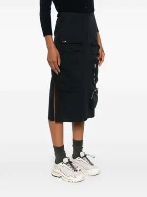MAISON MARGIELA Single-stitch Logo Cargo Skirt