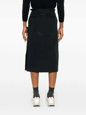 MAISON MARGIELA Single-stitch Logo Cargo Skirt
