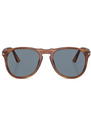 Persol Round-frame Sunglasses - Brown
