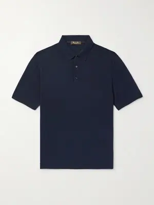 Men's Wool Blend Polo Shirts