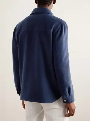 Brunello Cucinelli Cashmere-felt Overshirt