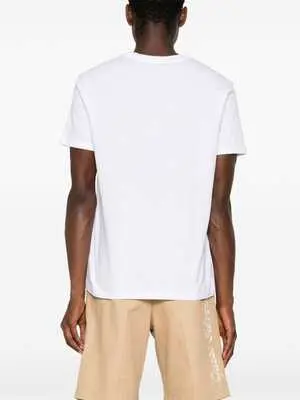 Etro Pegaso-embroidered Cotton T-shirt - White