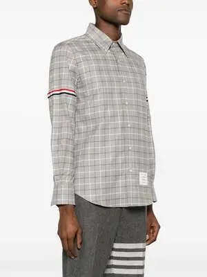 Thom Browne Tattersall-checked Cotton Shirt