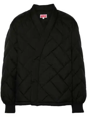 Kenzo Wrap-design Padded Jacket