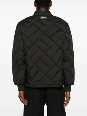 Kenzo Wrap-design Padded Jacket