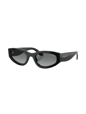 VOGUE EYEWEAR Oval-frame Sunglasses - Black