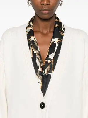 JIL SANDER V-neck Cashmere Cardigan