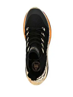 PLEIN SPORT Philipp Plein Chrome Surfer Sneakers - Black