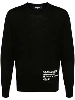 Dsquared2 Long Sleeve Knitwear For Men