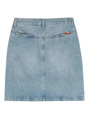 Martine Rose Narrow Denim Miniskirt