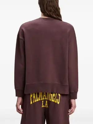 Palm Angels Logo-print Cotton Sweatshirt