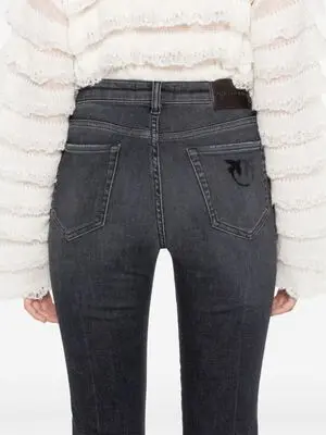 Pinko Mid-rise Flared Jeans