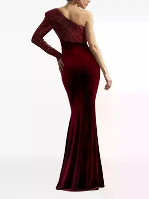 CRISTALLINI Zephyra Maxi Dress - Red