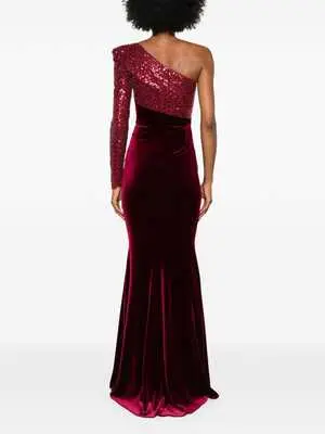 CRISTALLINI Zephyra Maxi Dress - Red