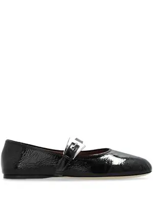 Paris Texas Sveva Ballerina Shoes - Black
