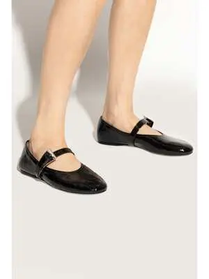 Paris Texas Sveva Ballerina Shoes - Black