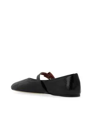 Paris Texas Sveva Ballerina Shoes - Black