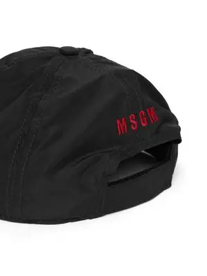 MSGM Logo-embroidered Cap
