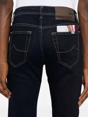 Jacob Cohen Logo-patch Jeans