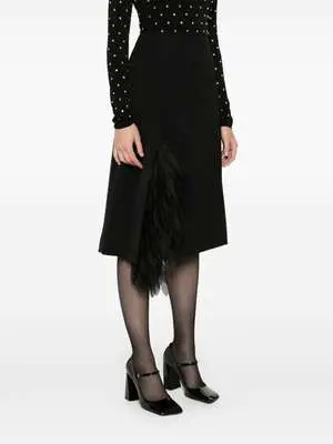 Stella McCartney Appliqué Midi Skirt