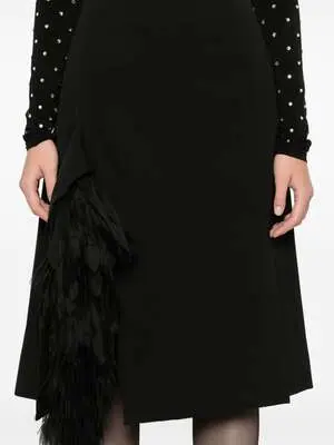 Stella McCartney Appliqué Midi Skirt