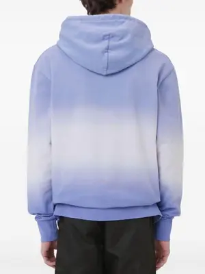 JW Anderson Gradient Cotton Hoodie - Purple