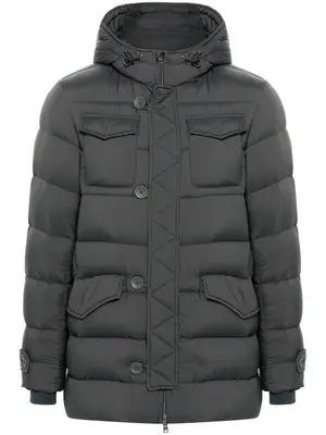 Herno Hooded Goose Down Puffer Coat