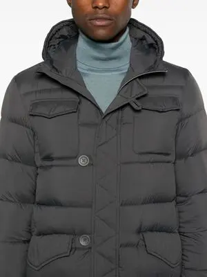 Herno Hooded Goose Down Puffer Coat