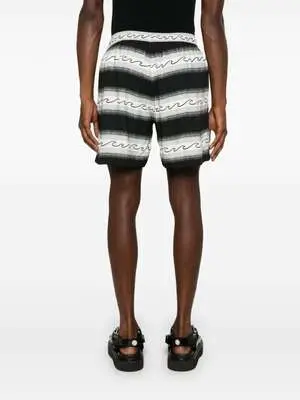 Amiri Wave Baja Striped Shorts