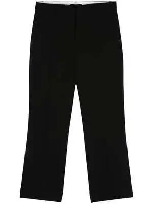 Seventy Tailored Cropped Trousers - Black