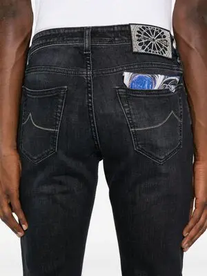 Jacob Cohen Logo-patch Jeans