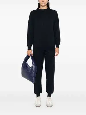 Fabiana Filippi Glittered Knit Track Pants