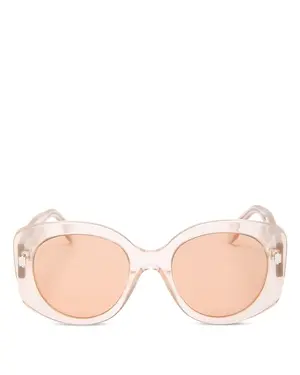 Fendi Sunglasses, 51mm - Pink/orange Solid