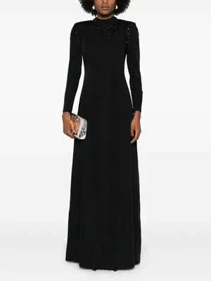 CRISTALLINI Nemesis Maxi Dress - Black