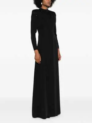 CRISTALLINI Nemesis Maxi Dress - Black